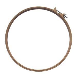 14 inch diameter wooden quilting hoop for hand quilting
