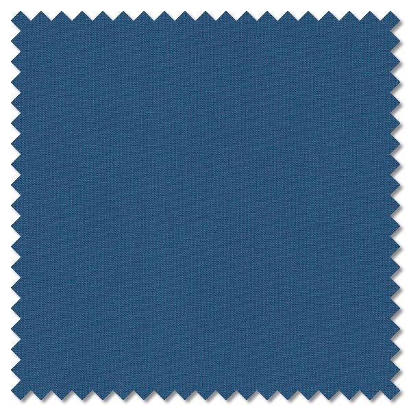 Plain ocean blue cotton patchwork fabric