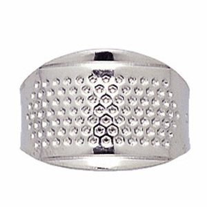 Clover adjustable ring thimble for quilting