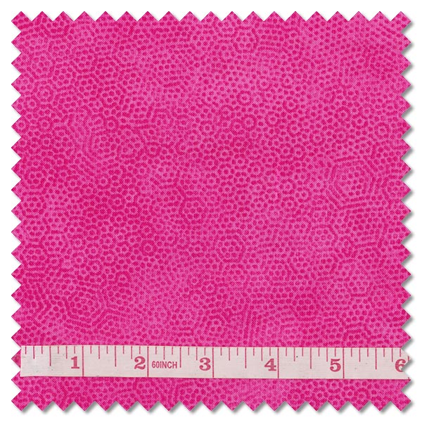 Makower Dimples 1867-E24 scorching pink patchwork fabric