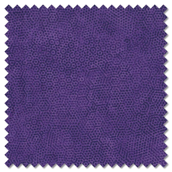 Makower Dimples 1867-P1 purplish patchwork fabric