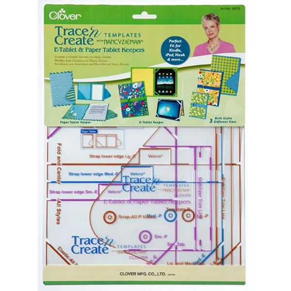 Clover Trace n Create templates - E-Tablet and paper tablet keepers