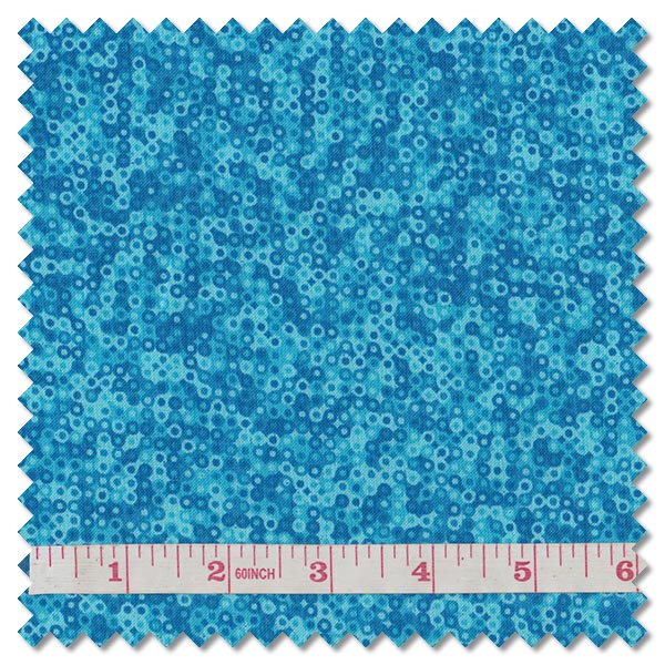 1505-B2 cerulean - Andover Fabrics Fairy Rings