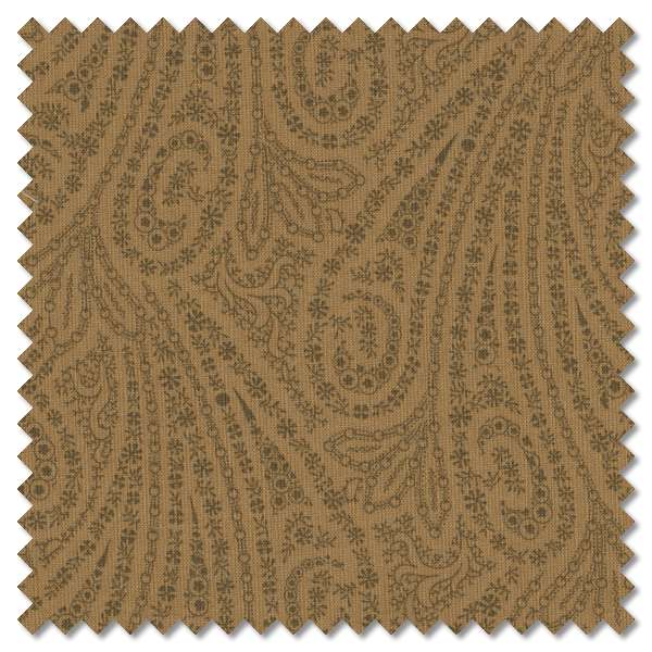5866-V lichen - Andover Fabrics Grand Paisley