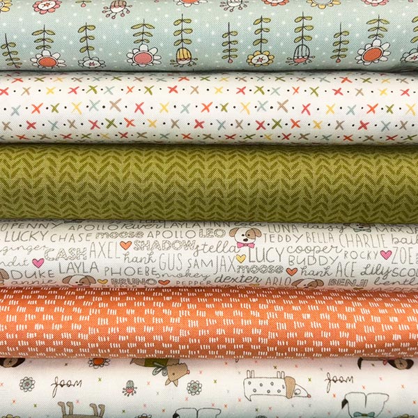 Moda Lucky 6 fat quarter pack