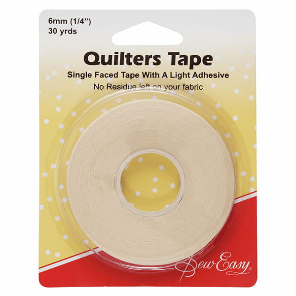Quarter inch quilters masking tape