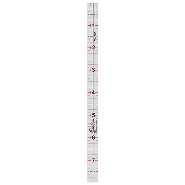 Sew Easy quilting ruler 0.5 inch x 8 inch - Pelenna Patchworks
