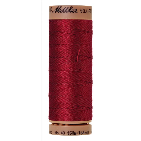 0105 Fire engine Mettler Silk Finish Cotton 40 quilting thread, 150m ...