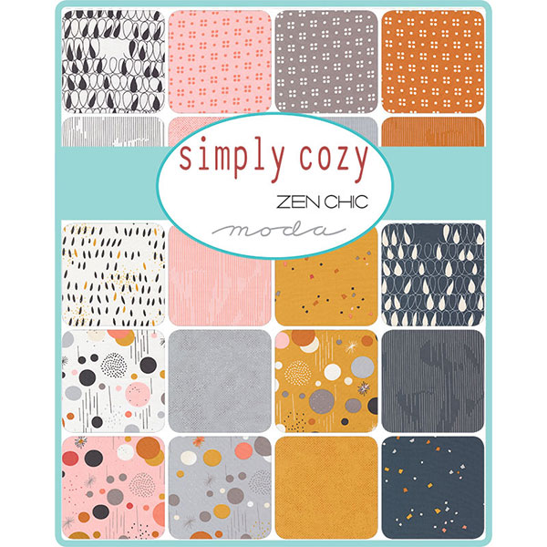 Moda Simply Cozy jelly roll