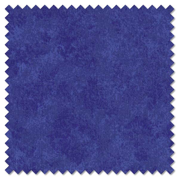 Makower Spraytime B07 cobalt blue patchwork fabric