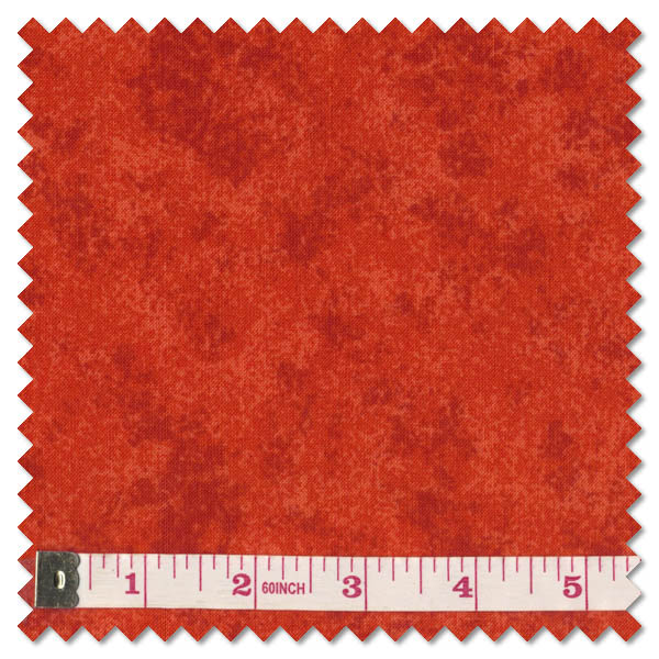 Makower Spraytime N58 tangerine patchwork fabric