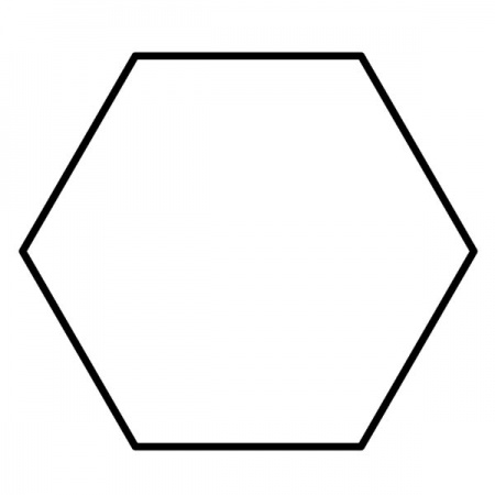 Hexagon paper templates for patchwork | Freezer paper hexagons