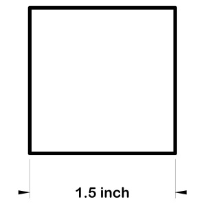 Square paper templates for patchwork | Freezer paper squares