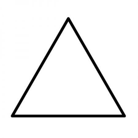 Triangle paper templates for patchwork | Freezer paper triangles