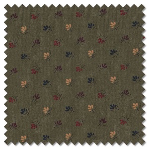 Green quilting fabric - green fat quarters for patchwork